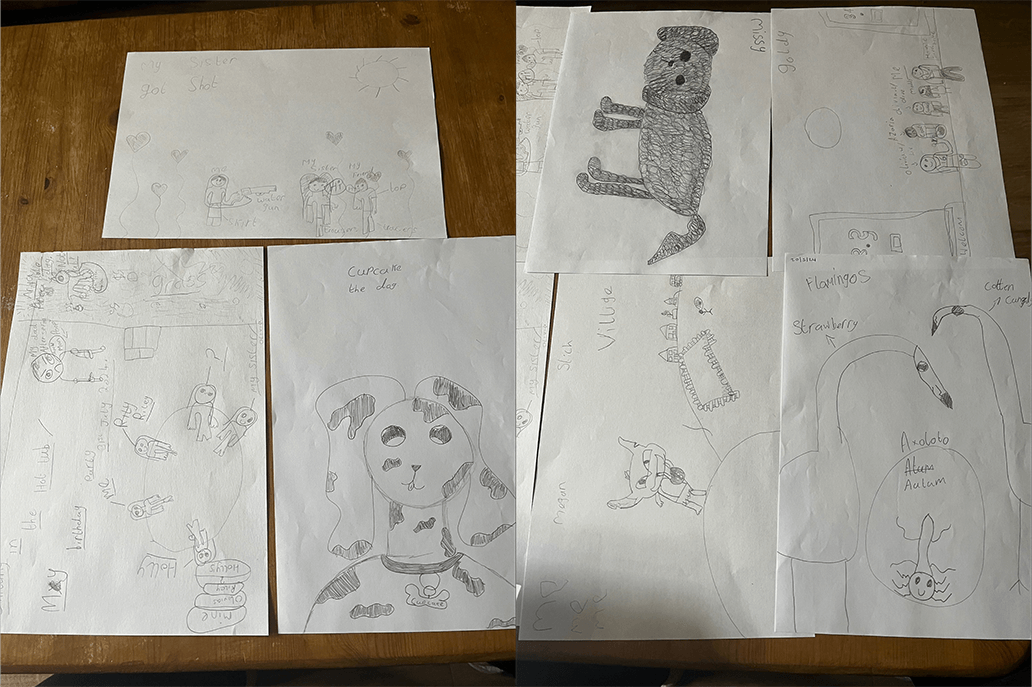 Drawing & Talking – Walk The Walk CIC